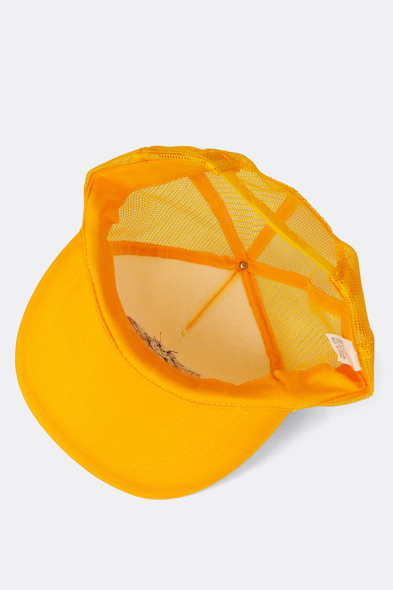 Vintage Embroidered Faif Original Logo Yellow Hat – FAIF.COM