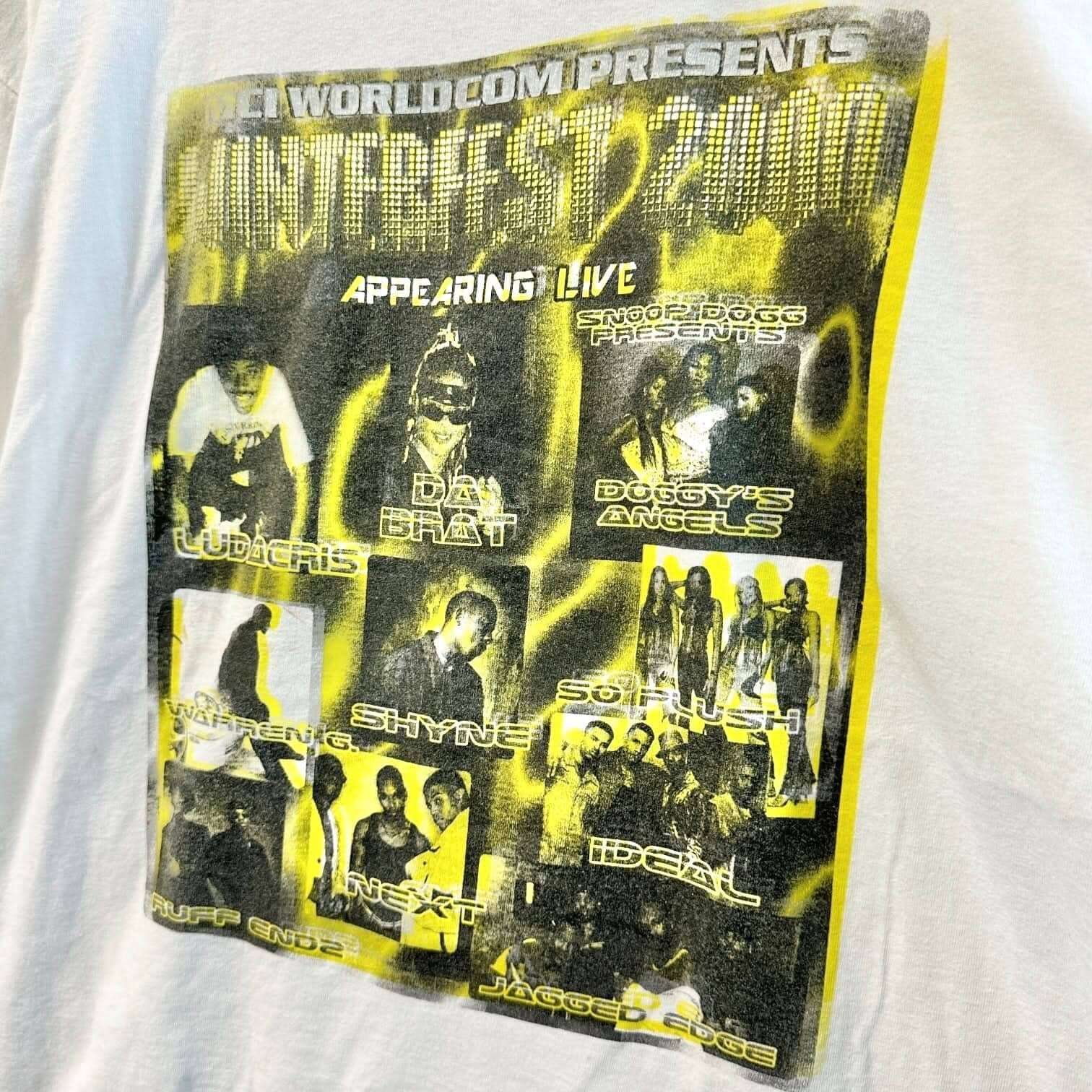 Vintage Ludacris Da Brat Winterfest Rap T Shirt size XL RARE – FAIF.COM