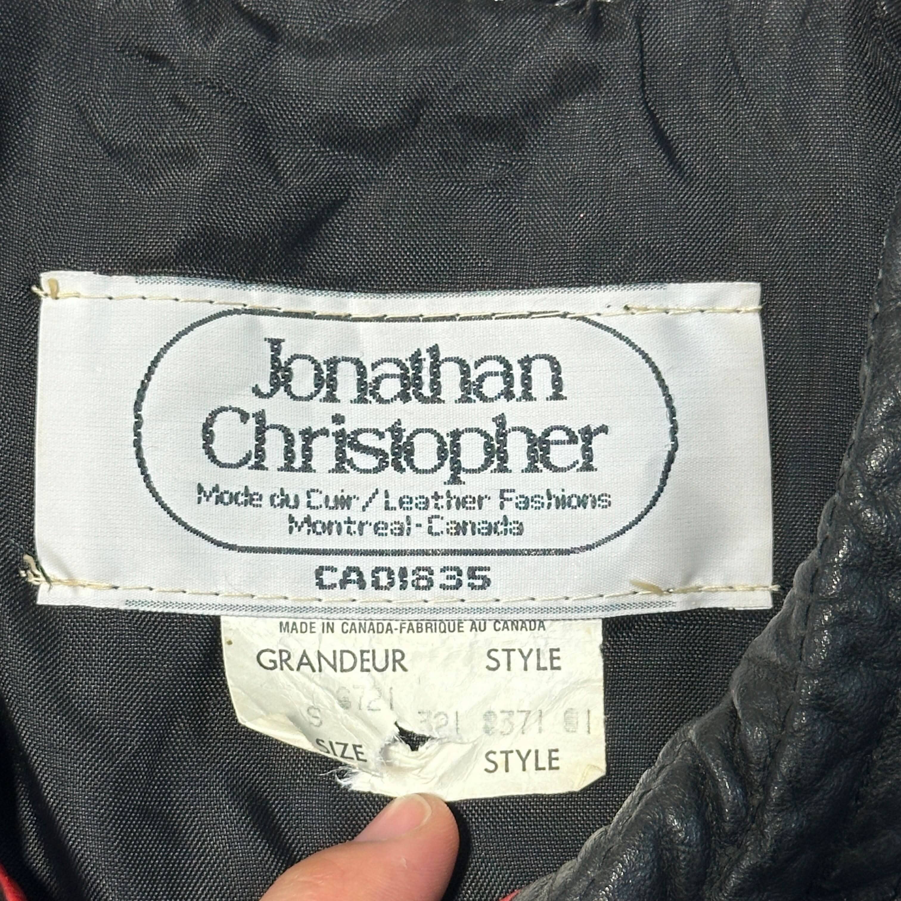 Vintage Michael Jackson Thriller Jonathan Christopher Black and Red Le ...